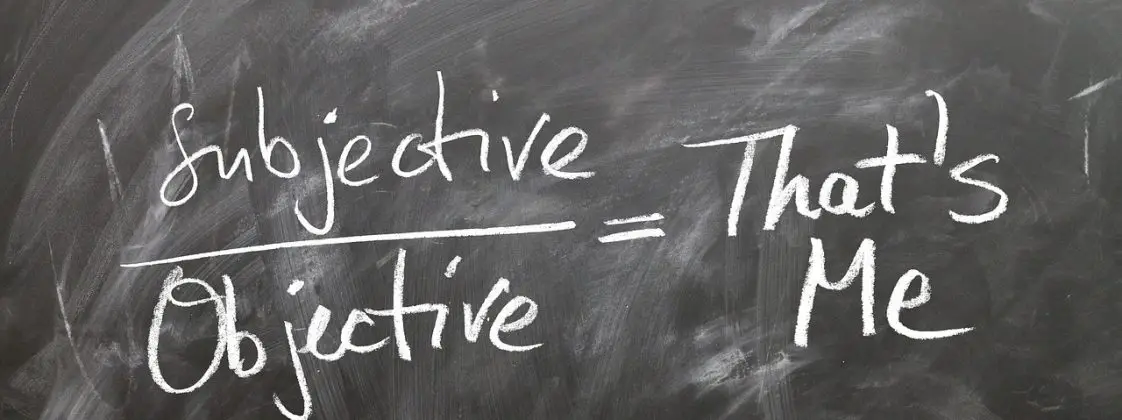 Unterschied zwischen subjektiv & objektiv - Erklärung & Beispiel