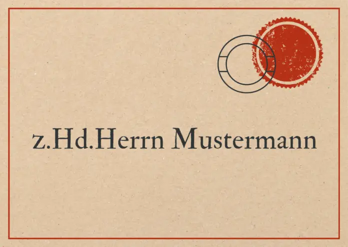 z. Hd. Herr oder Herrn? wie schreibt man das richtig? & Beispiel